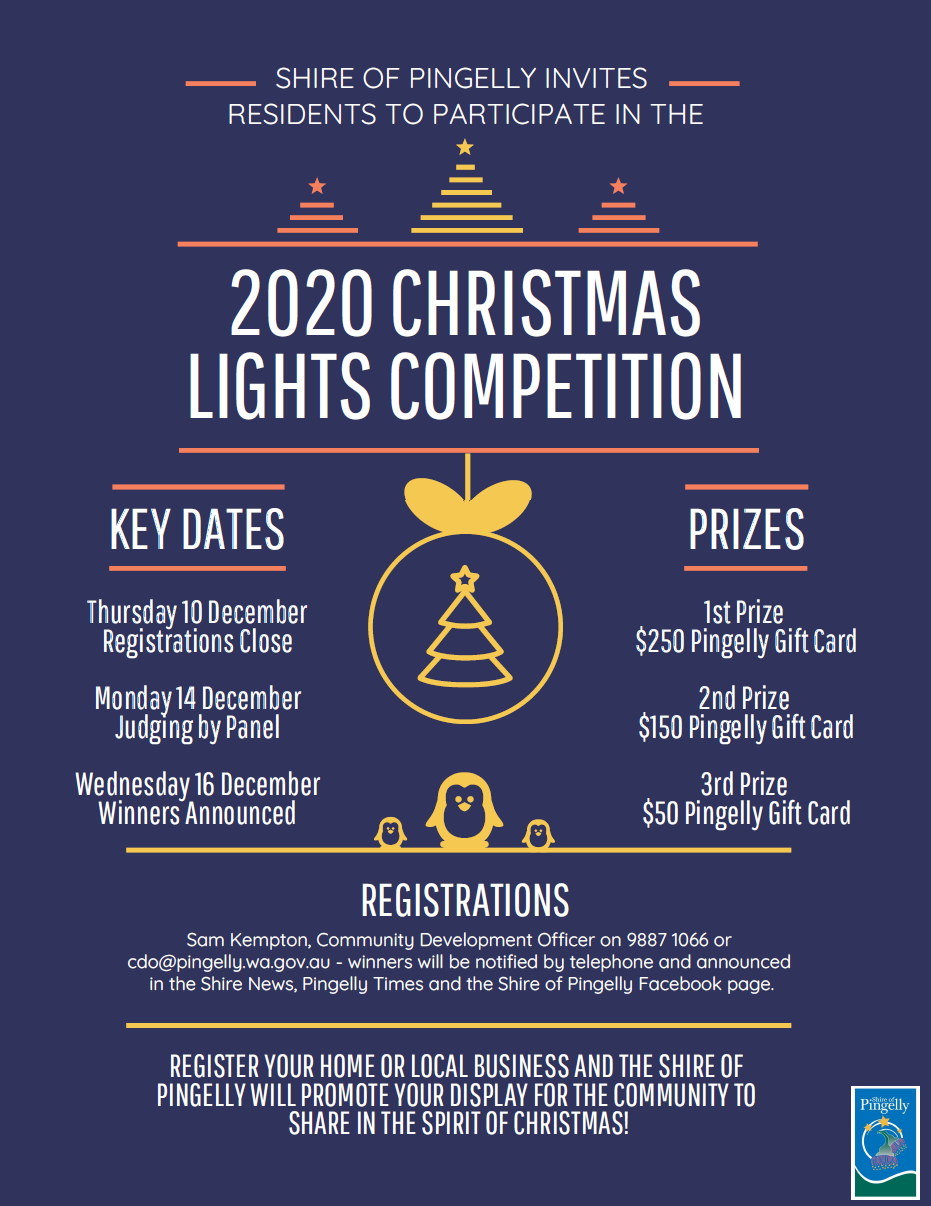 Christmas Lights Competition » Shire of Pingelly